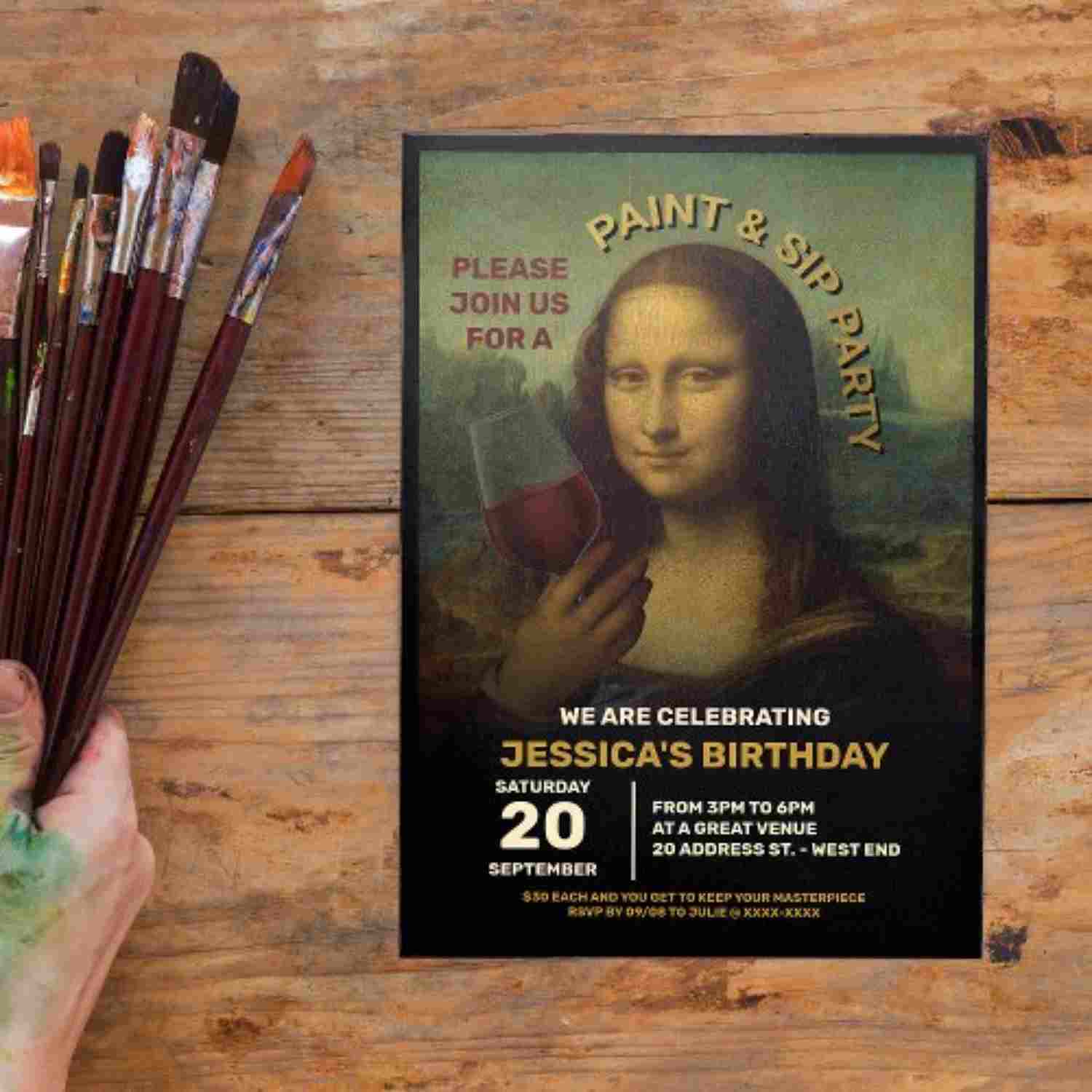 Step by step guide to organizing a Sip and Paint Party in 2026