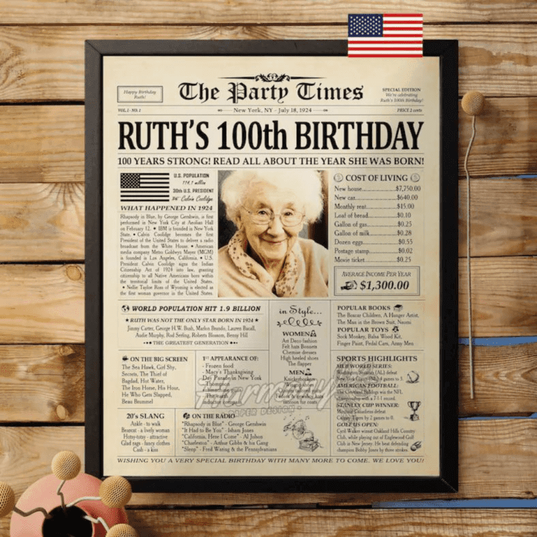 Thoughtful & Fun Gift Ideas for a 100-Year-Old | 100th Birthday Gifts