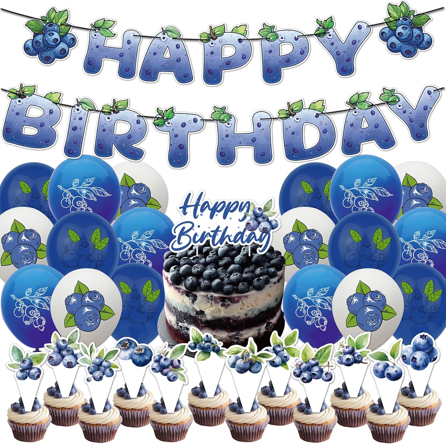 Host A Blueberry First Birthday party in 2025